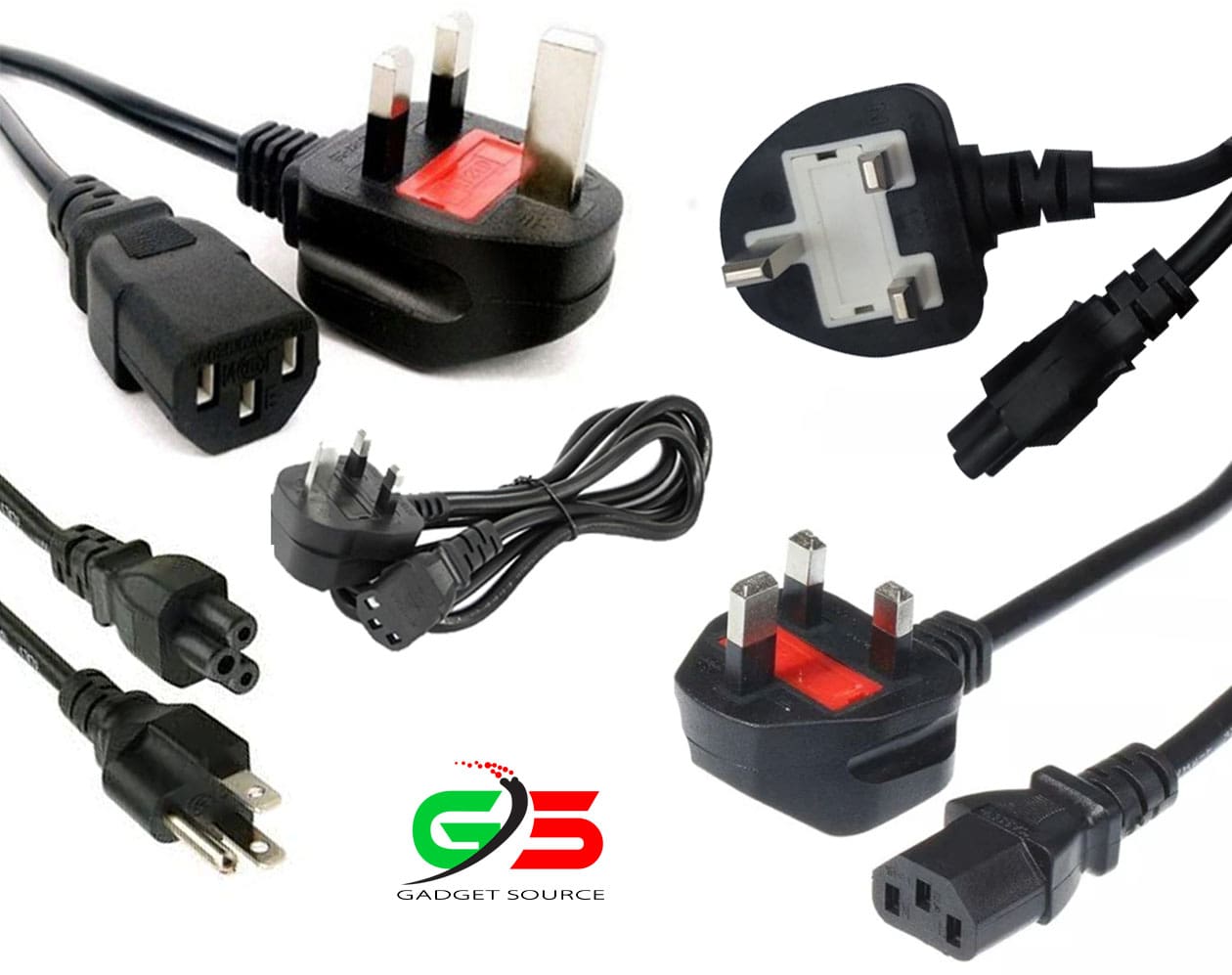 Desktop & Laptop Power Cable Collection - Gadget Source